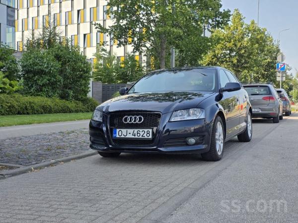 Black Audi A3 2012 in Riga, with an engine capacity of 1.60 L and mileage of 185 thousand km for 6000 €, photo 3 on AUTOMOTO.COM.LV