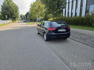 Black Audi A3 2012 in Riga, with an engine capacity of 1.60 L and mileage of 185 thousand km for 6000 €, photo 6 on AUTOMOTO.COM.LV