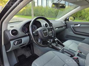 Black Audi A3 2012 in Riga, with an engine capacity of 1.60 L and mileage of 185 thousand km for 6000 €, photo 9 on AUTOMOTO.COM.LV