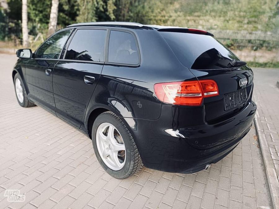 Black Audi A3 2012 in Utena, with an engine capacity of 2.00 L and mileage of 116 thousand km for 5650 €, photo 4 on AUTOMOTO.COM.LV