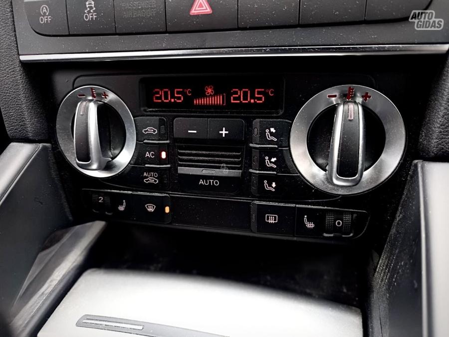 Black Audi A3 2012 in Utena, with an engine capacity of 2.00 L and mileage of 116 thousand km for 5650 €, photo 9 on AUTOMOTO.COM.LV