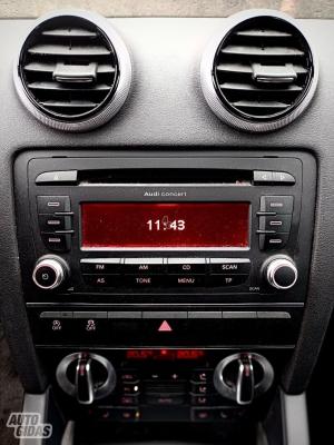 Black Audi A3 2012 in Utena, with an engine capacity of 2.00 L and mileage of 116 thousand km for 5650 €, photo 24 on AUTOMOTO.COM.LV