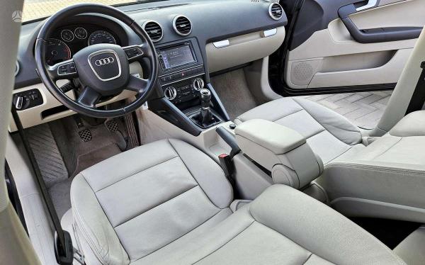 Black Audi A3 2012 in Taurage, with an engine capacity of 1.60 L and mileage of 288 thousand km for 4400 €, photo 10 on AUTOMOTO.COM.LV