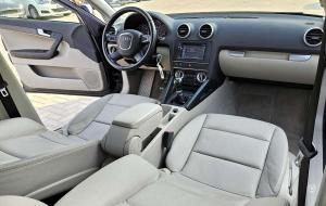 Black Audi A3 2012 in Taurage, with an engine capacity of 1.60 L and mileage of 288 thousand km for 4400 €, photo 13 on AUTOMOTO.COM.LV