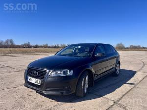 Black Audi A3 2012 in Riga, with an engine capacity of 1.60 L and mileage of 263 thousand km for 4300 €, photo  on AUTOMOTO.COM.LV