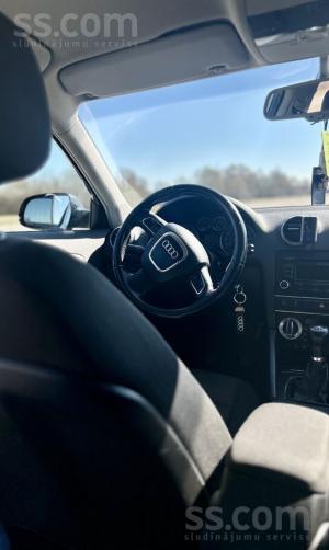 Black Audi A3 2012 in Riga, with an engine capacity of 1.60 L and mileage of 263 thousand km for 4300 €, photo 9 on AUTOMOTO.COM.LV