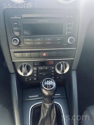 Black Audi A3 2012 in Riga, with an engine capacity of 1.60 L and mileage of 263 thousand km for 4300 €, photo 10 on AUTOMOTO.COM.LV
