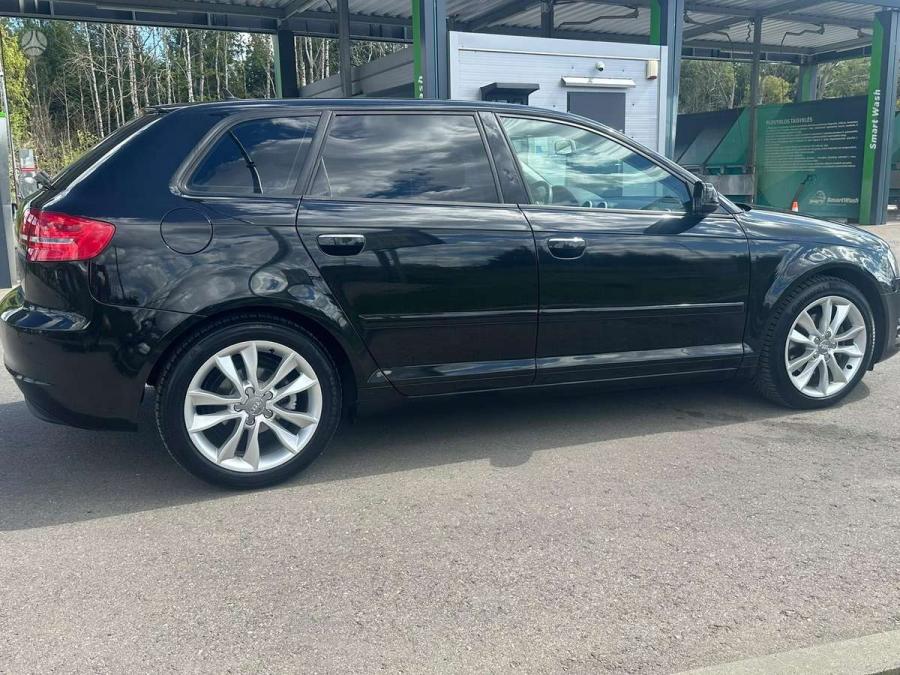 Black Audi A3 2012 in Utena, with an engine capacity of 2.00 L and mileage of 251 thousand km for 6450 €, photo 1 on AUTOMOTO.COM.LV