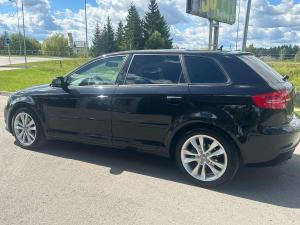 Black Audi A3 2012 in Utena, with an engine capacity of 2.00 L and mileage of 251 thousand km for 6450 €, photo 8 on AUTOMOTO.COM.LV