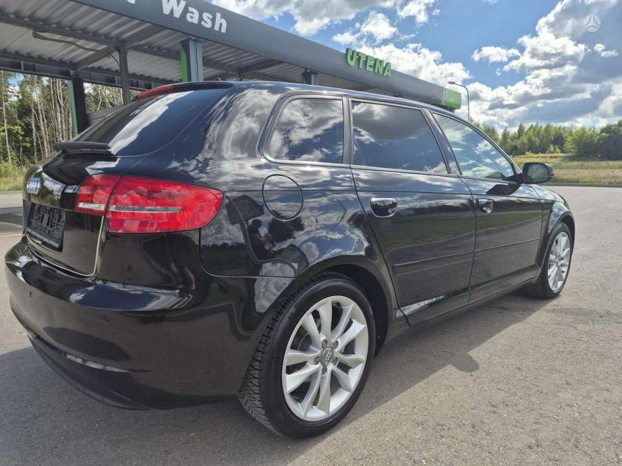 Black Audi A3 2012 in Utena, with an engine capacity of 2.00 L and mileage of 251 thousand km for 6450 €, photo 13 on AUTOMOTO.COM.LV