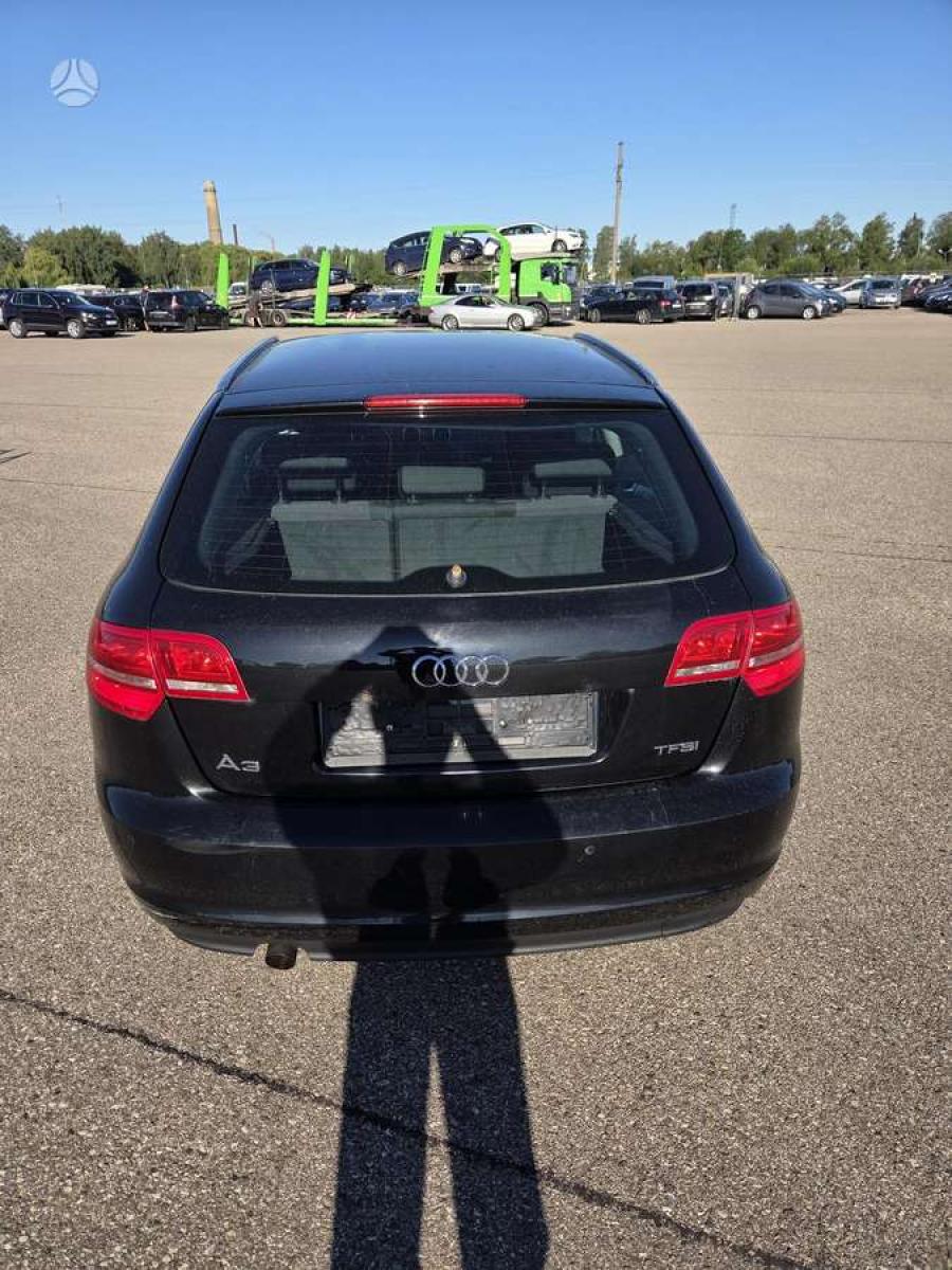 Black Audi A3 2012 in Marijampole, with an engine capacity of 1.20 L and mileage of 233 thousand km for 3999 €, photo 6 on AUTOMOTO.COM.LV