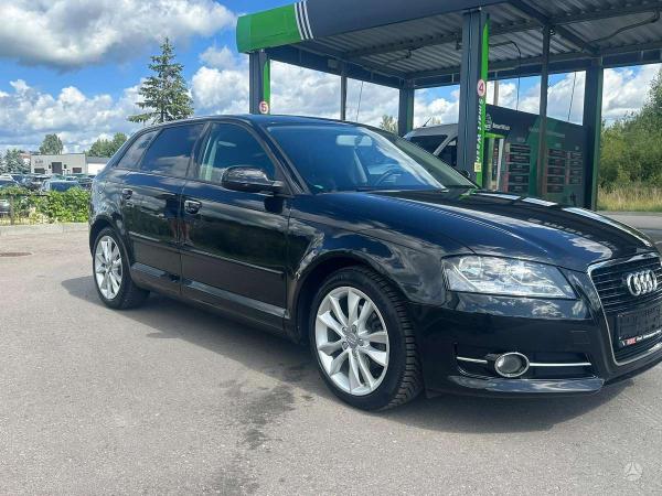 Black Audi A3 2012 in Utena, with an engine capacity of 2.00 L and mileage of 251 thousand km for 6350 €, photo 3 on AUTOMOTO.COM.LV