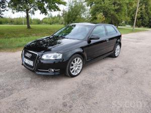 Melns Audi A3 2012 Talsi, ar dzinēja tilpumu 1.60 L un nobraukumu 248 tūkst. km par 5700 €, foto  vietnē AUTOMOTO.COM.LV