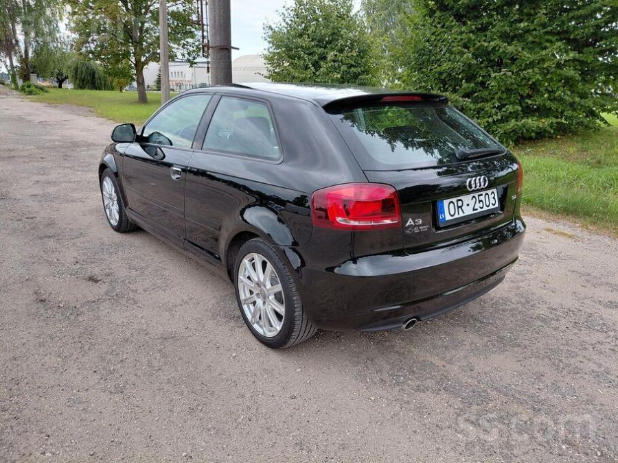 Melns Audi A3 2012 Talsi, ar dzinēja tilpumu 1.60 L un nobraukumu 248 tūkst. km par 5700 €, foto 7 vietnē AUTOMOTO.COM.LV