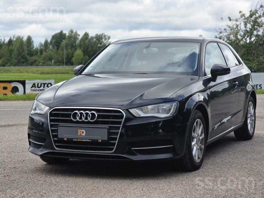 Melns Audi A3 2012 Liepāja, ar dzinēja tilpumu 1.40 L un nobraukumu 156 tūkst. km par 6300 €, foto 1 vietnē AUTOMOTO.COM.LV