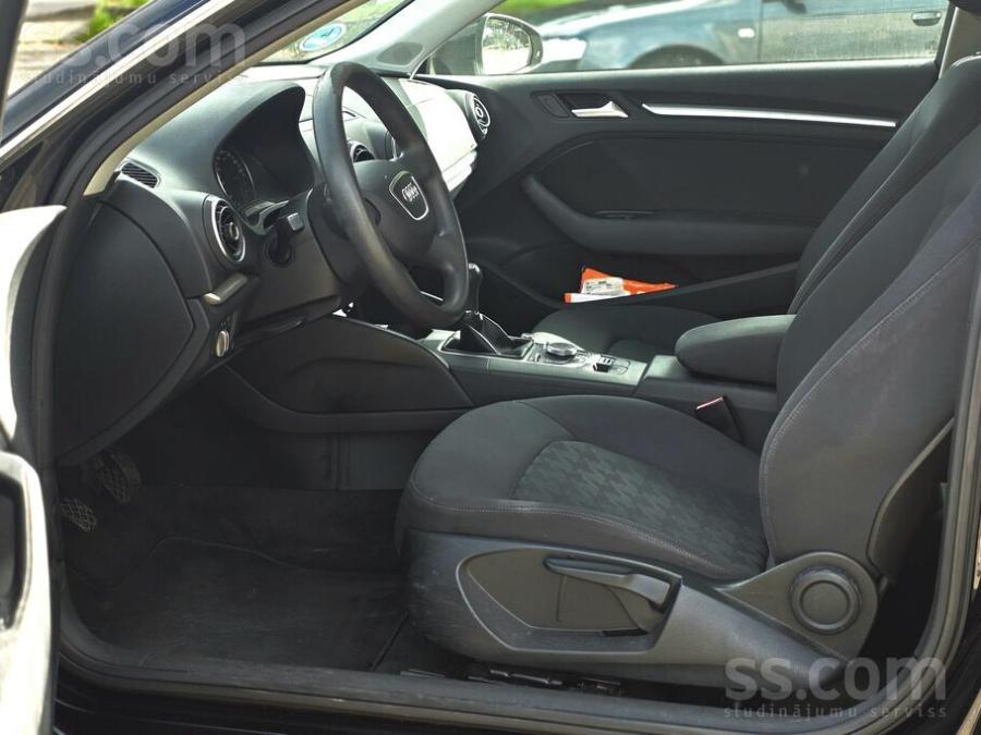 Melns Audi A3 2012 Liepāja, ar dzinēja tilpumu 1.40 L un nobraukumu 156 tūkst. km par 6300 €, foto 9 vietnē AUTOMOTO.COM.LV
