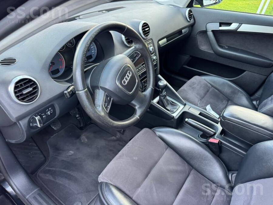Melns Audi A3 2012 Ogre, ar dzinēja tilpumu 2.00 L un nobraukumu 250 tūkst. km par 6500 €, foto 25 vietnē AUTOMOTO.COM.LV