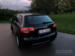 Черный Ауди А3 2012 в Рига, объемом двигателя 1.60 л и пробегом 192 тыс. км за 7500 €, фото 11 на AUTOMOTO.COM.LV