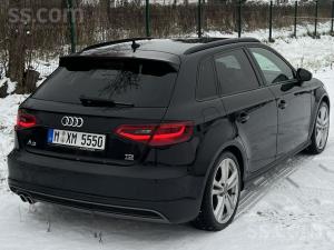 Black Audi A3 2013 in Riga, with an engine capacity of 2.00 L and mileage of 0 thousand km for 10990 €, photo 11 on AUTOMOTO.COM.LV