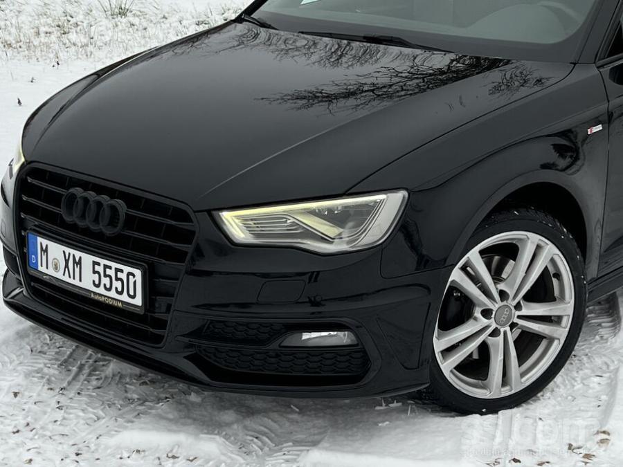 Melns Audi A3 2013 Rīga, ar dzinēja tilpumu 2.00 L un nobraukumu 0 tūkst. km par 10990 €, foto 3 vietnē AUTOMOTO.COM.LV