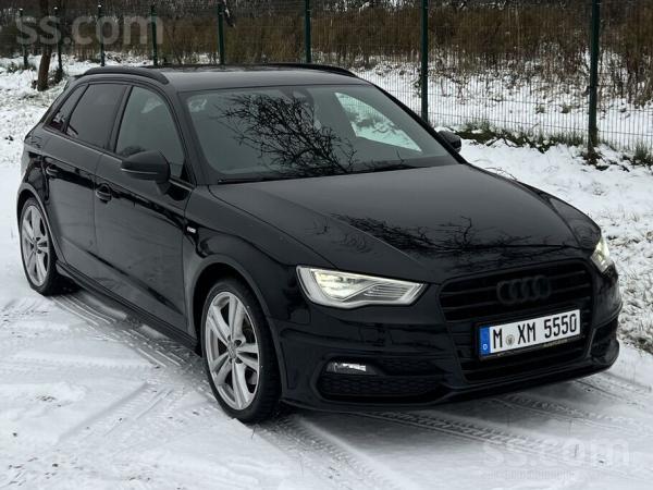 Black Audi A3 2013 in Riga, with an engine capacity of 2.00 L and mileage of 0 thousand km for 10990 €, photo 10 on AUTOMOTO.COM.LV