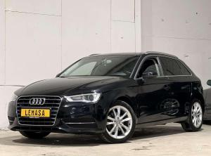 Black Audi A3 2013 in Klaipeda, with an engine capacity of 1.97 L and mileage of 189 thousand km for 9999 €, photo  on AUTOMOTO.COM.LV