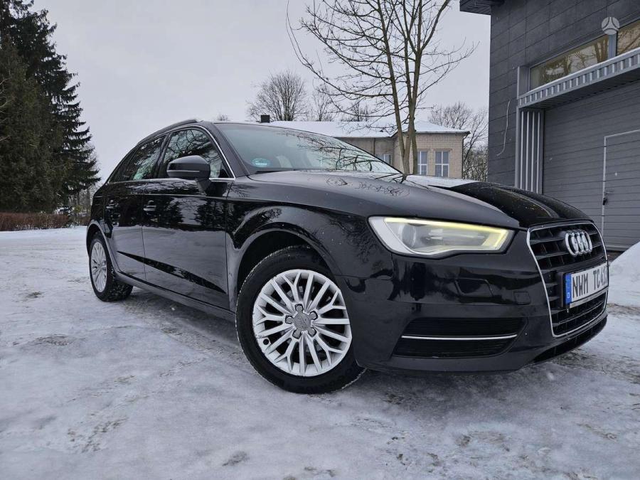 Black Audi A3 2013 in Radviliskis, with an engine capacity of 1.60 L and mileage of 230 thousand km for 8250 €, photo 1 on AUTOMOTO.COM.LV