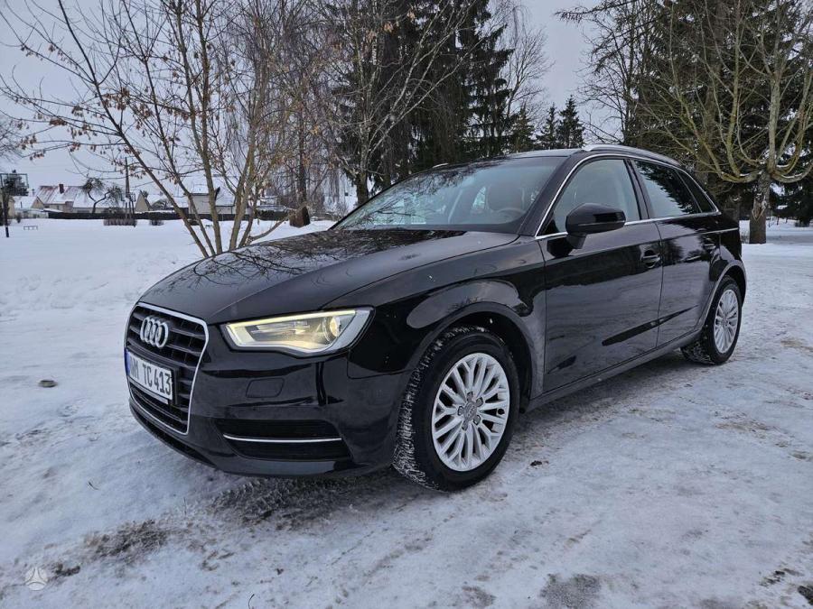 Black Audi A3 2013 in Radviliskis, with an engine capacity of 1.60 L and mileage of 230 thousand km for 8250 €, photo 2 on AUTOMOTO.COM.LV