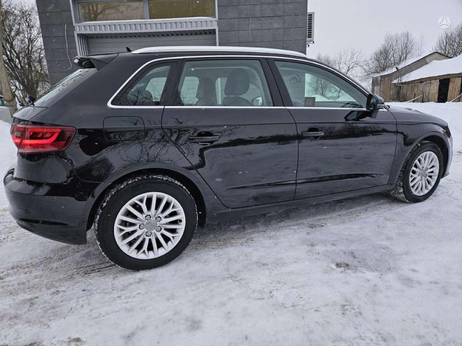 Black Audi A3 2013 in Radviliskis, with an engine capacity of 1.60 L and mileage of 230 thousand km for 8250 €, photo 8 on AUTOMOTO.COM.LV