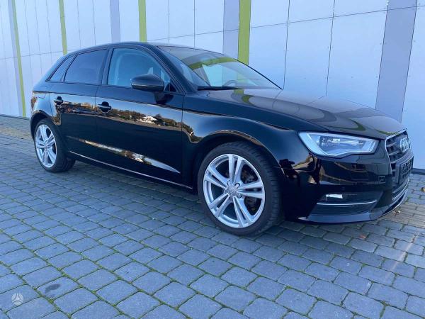 Black Audi A3 2013 in Raseiniai, with an engine capacity of 1.60 L and mileage of 312 thousand km for 5950 €, photo 1 on AUTOMOTO.COM.LV