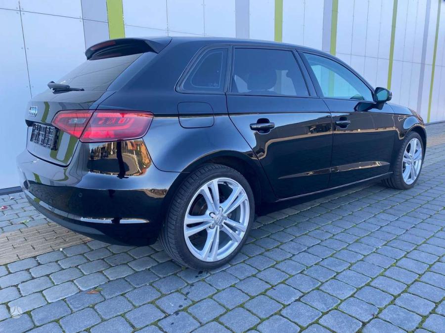 Melns Audi A3 2013 Raseiniai, ar dzinēja tilpumu 1.60 L un nobraukumu 312 tūkst. km par 5950 €, foto 3 vietnē AUTOMOTO.COM.LV