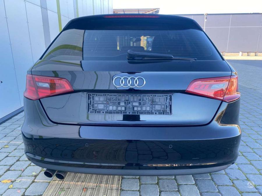 Melns Audi A3 2013 Raseiniai, ar dzinēja tilpumu 1.60 L un nobraukumu 312 tūkst. km par 5950 €, foto 4 vietnē AUTOMOTO.COM.LV