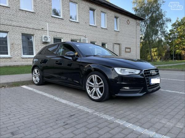 Melns Audi A3 2013 Viļņa, ar dzinēja tilpumu 2.00 L un nobraukumu 265 tūkst. km par 9600 €, foto 3 vietnē AUTOMOTO.COM.LV