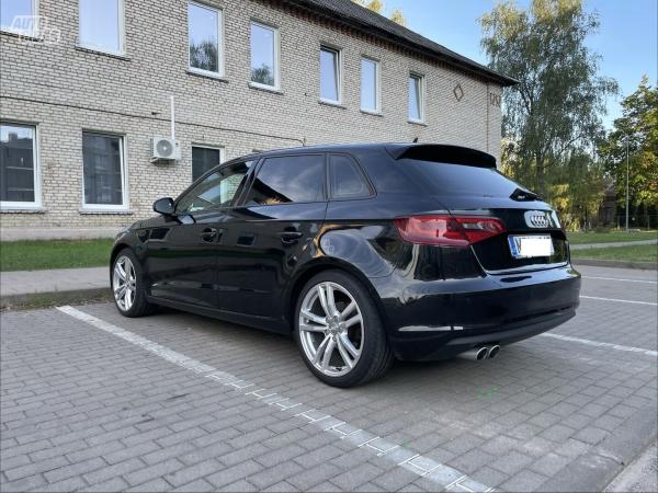 Melns Audi A3 2013 Viļņa, ar dzinēja tilpumu 2.00 L un nobraukumu 265 tūkst. km par 9600 €, foto 7 vietnē AUTOMOTO.COM.LV