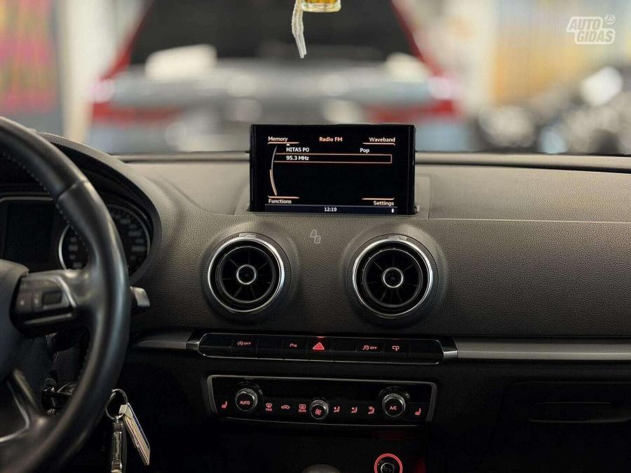 Black Audi A3 2013 in Klaipeda, with an engine capacity of 1.60 L and mileage of 288 thousand km for 9750 €, photo 6 on AUTOMOTO.COM.LV