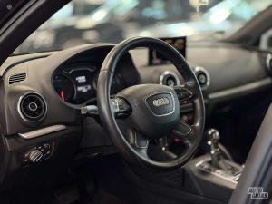 Black Audi A3 2013 in Klaipeda, with an engine capacity of 1.60 L and mileage of 288 thousand km for 9750 €, photo 16 on AUTOMOTO.COM.LV