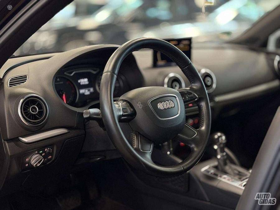 Black Audi A3 2013 in Klaipeda, with an engine capacity of 1.60 L and mileage of 288 thousand km for 9750 €, photo 16 on AUTOMOTO.COM.LV
