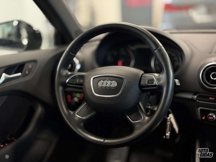 Black Audi A3 2013 in Klaipeda, with an engine capacity of 1.60 L and mileage of 288 thousand km for 9750 €, photo 17 on AUTOMOTO.COM.LV