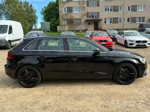 Black Audi A3 2013 in Kuldiga, with an engine capacity of 1.40 L and mileage of 253 thousand km for 8690 €, photo 7 on AUTOMOTO.COM.LV