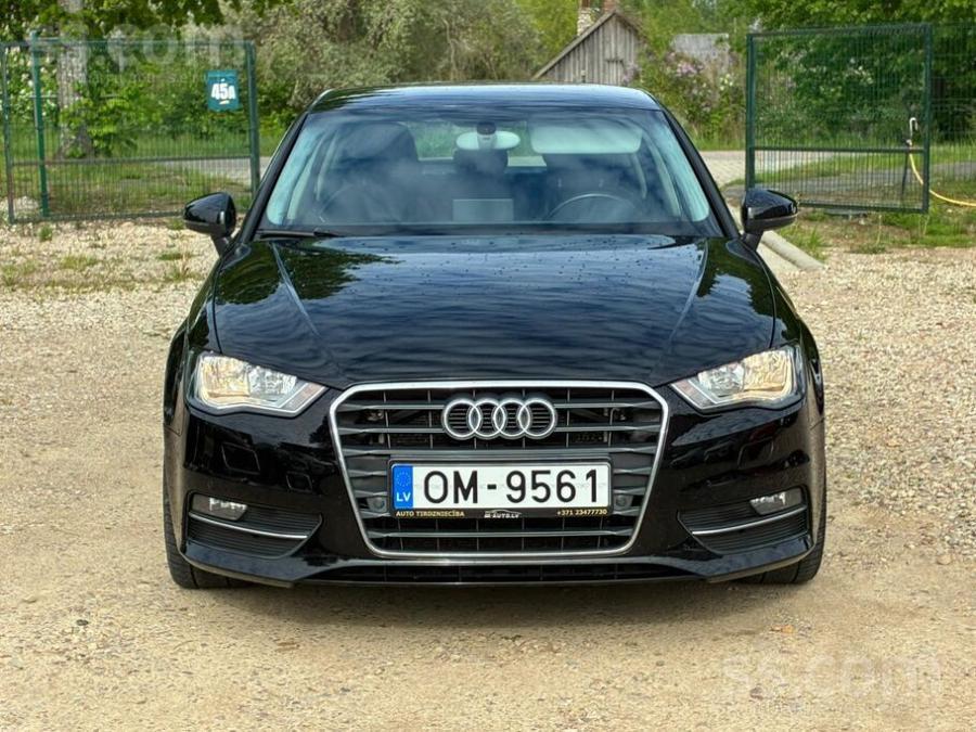 Black Audi A3 2013 in Kuldiga, with an engine capacity of 1.40 L and mileage of 253 thousand km for 8690 €, photo 9 on AUTOMOTO.COM.LV