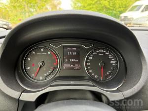 Black Audi A3 2013 in Kuldiga, with an engine capacity of 1.40 L and mileage of 253 thousand km for 8690 €, photo 17 on AUTOMOTO.COM.LV