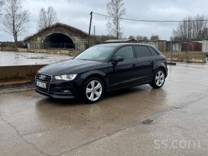 Melns Audi A3 2013 Rīga, ar dzinēja tilpumu 1.20 L un nobraukumu 0 tūkst. km par 9899 €, foto  vietnē AUTOMOTO.COM.LV