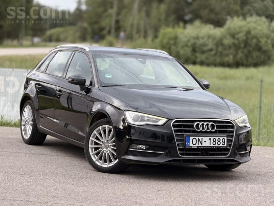 Black Audi A3 2013 in Ogre, with an engine capacity of 1.80 L and mileage of 248 thousand km for 9750 €, photo 7 on AUTOMOTO.COM.LV