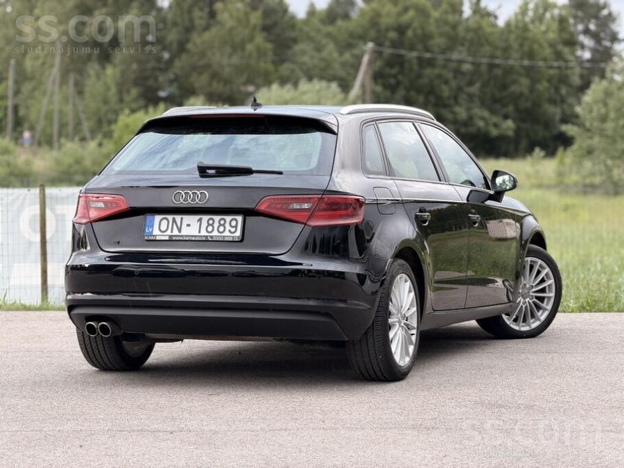 Black Audi A3 2013 in Ogre, with an engine capacity of 1.80 L and mileage of 248 thousand km for 9750 €, photo 10 on AUTOMOTO.COM.LV