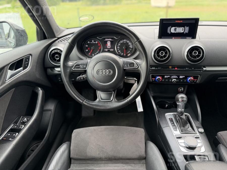 Black Audi A3 2013 in Ogre, with an engine capacity of 1.80 L and mileage of 248 thousand km for 9750 €, photo 13 on AUTOMOTO.COM.LV