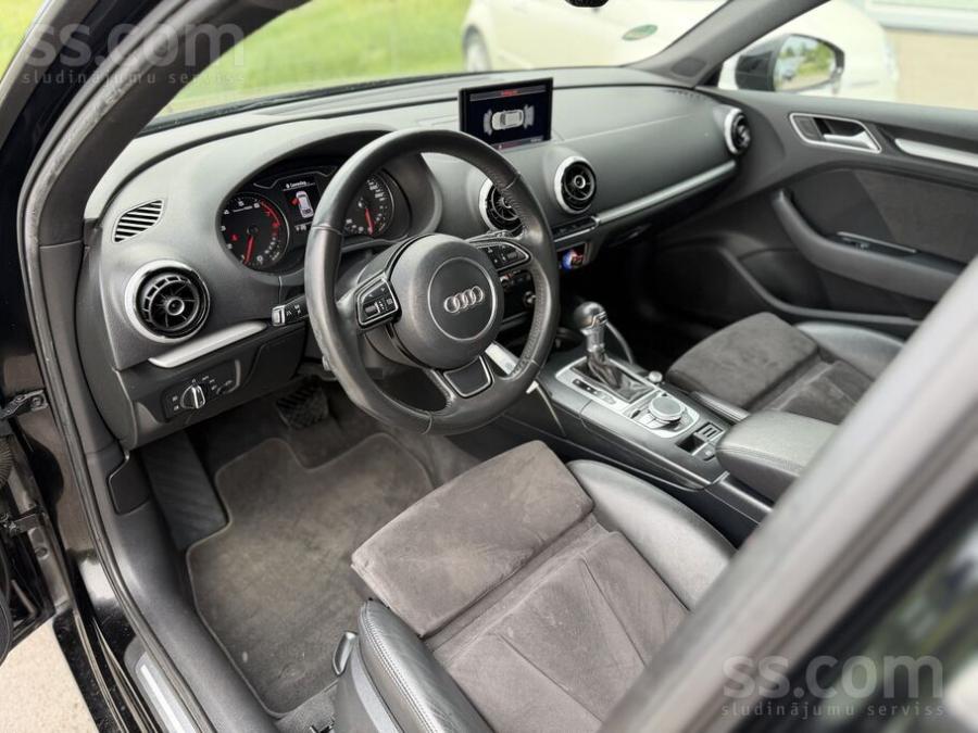 Black Audi A3 2013 in Ogre, with an engine capacity of 1.80 L and mileage of 248 thousand km for 9750 €, photo 14 on AUTOMOTO.COM.LV