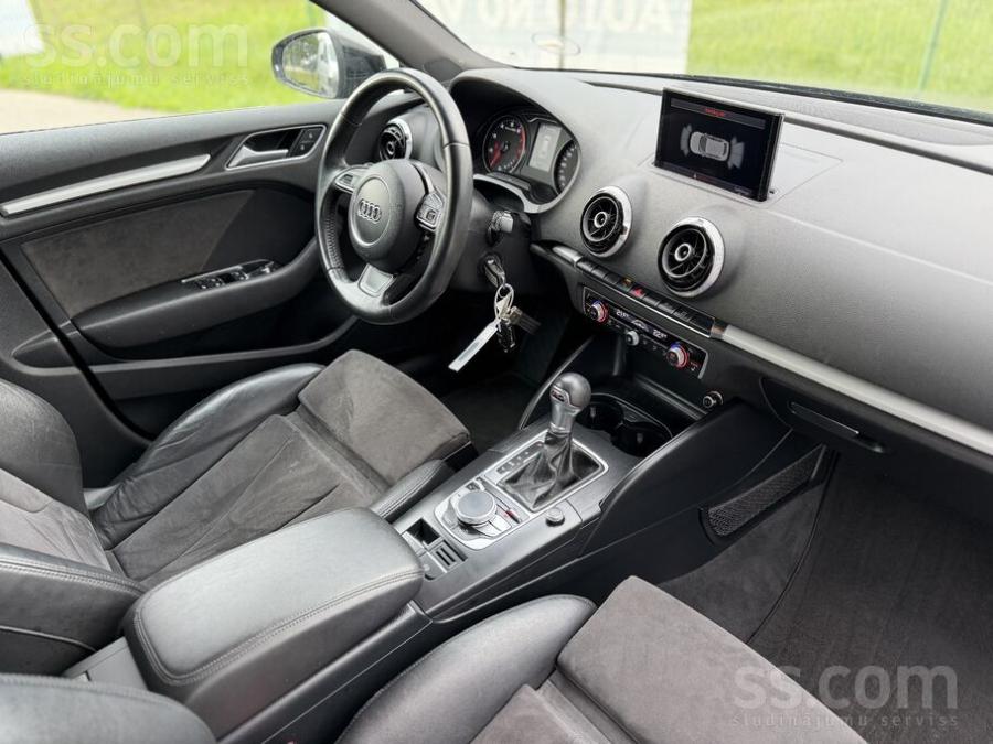 Black Audi A3 2013 in Ogre, with an engine capacity of 1.80 L and mileage of 248 thousand km for 9750 €, photo 18 on AUTOMOTO.COM.LV