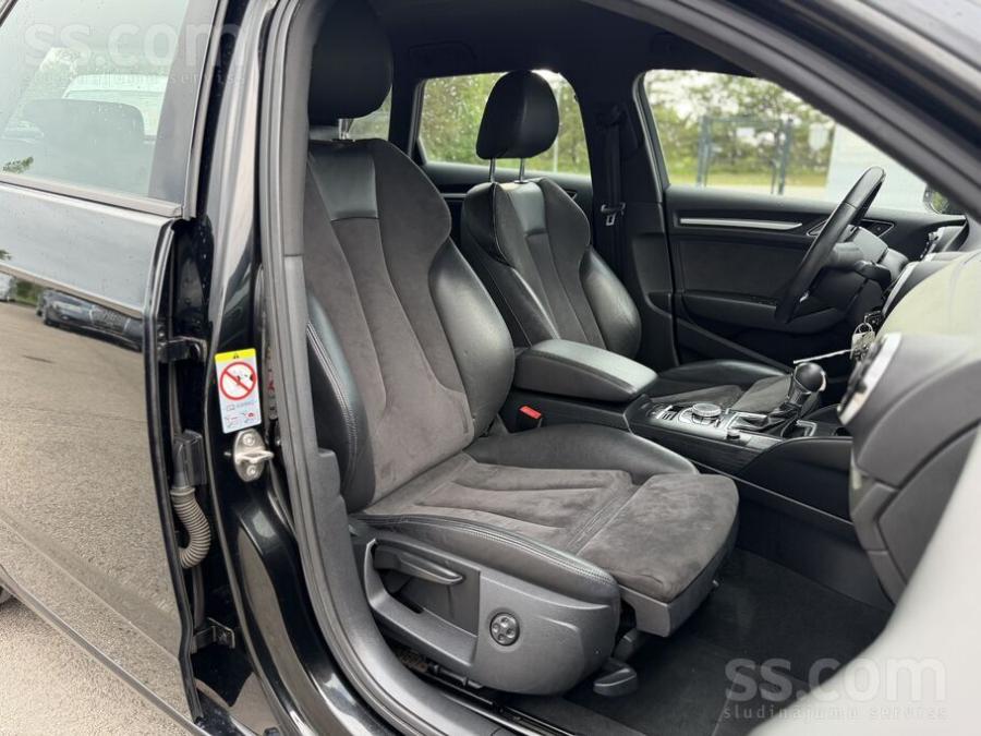 Black Audi A3 2013 in Ogre, with an engine capacity of 1.80 L and mileage of 248 thousand km for 9750 €, photo 19 on AUTOMOTO.COM.LV