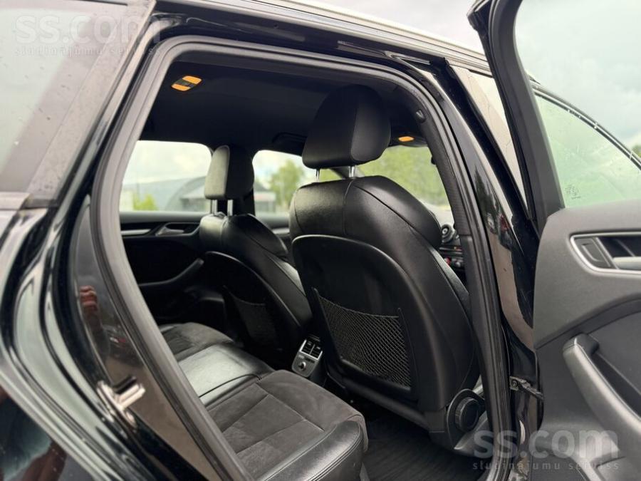 Black Audi A3 2013 in Ogre, with an engine capacity of 1.80 L and mileage of 248 thousand km for 9750 €, photo 20 on AUTOMOTO.COM.LV
