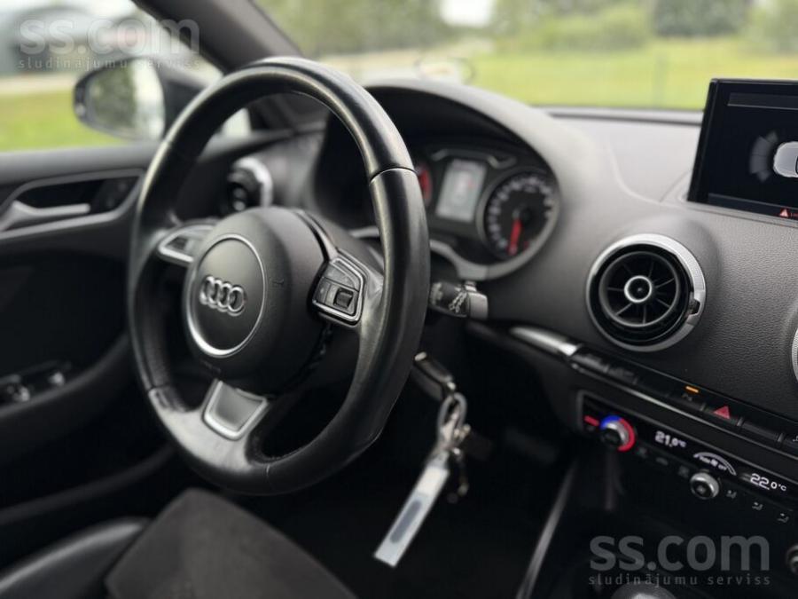 Black Audi A3 2013 in Ogre, with an engine capacity of 1.80 L and mileage of 248 thousand km for 9750 €, photo 24 on AUTOMOTO.COM.LV